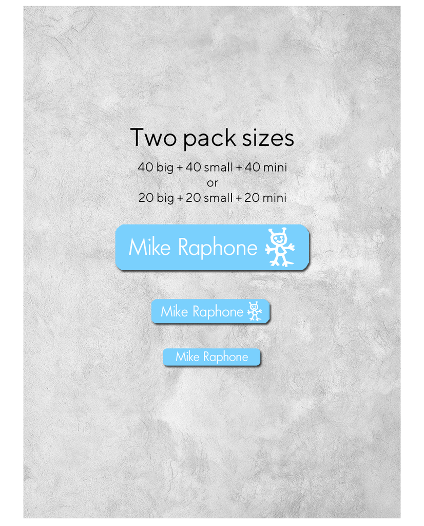 Mixed Sticker Label Pack for Naming All Your Items