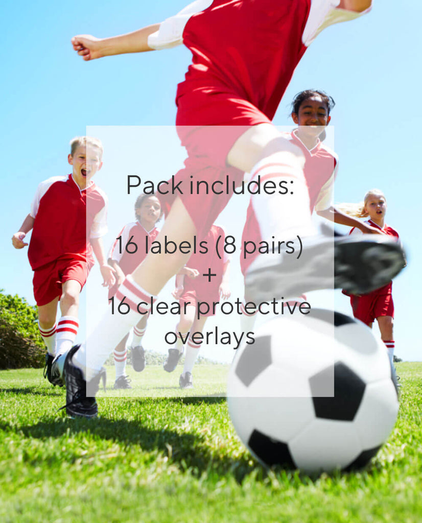 School Shoe Labels for Quick & Easy Identification